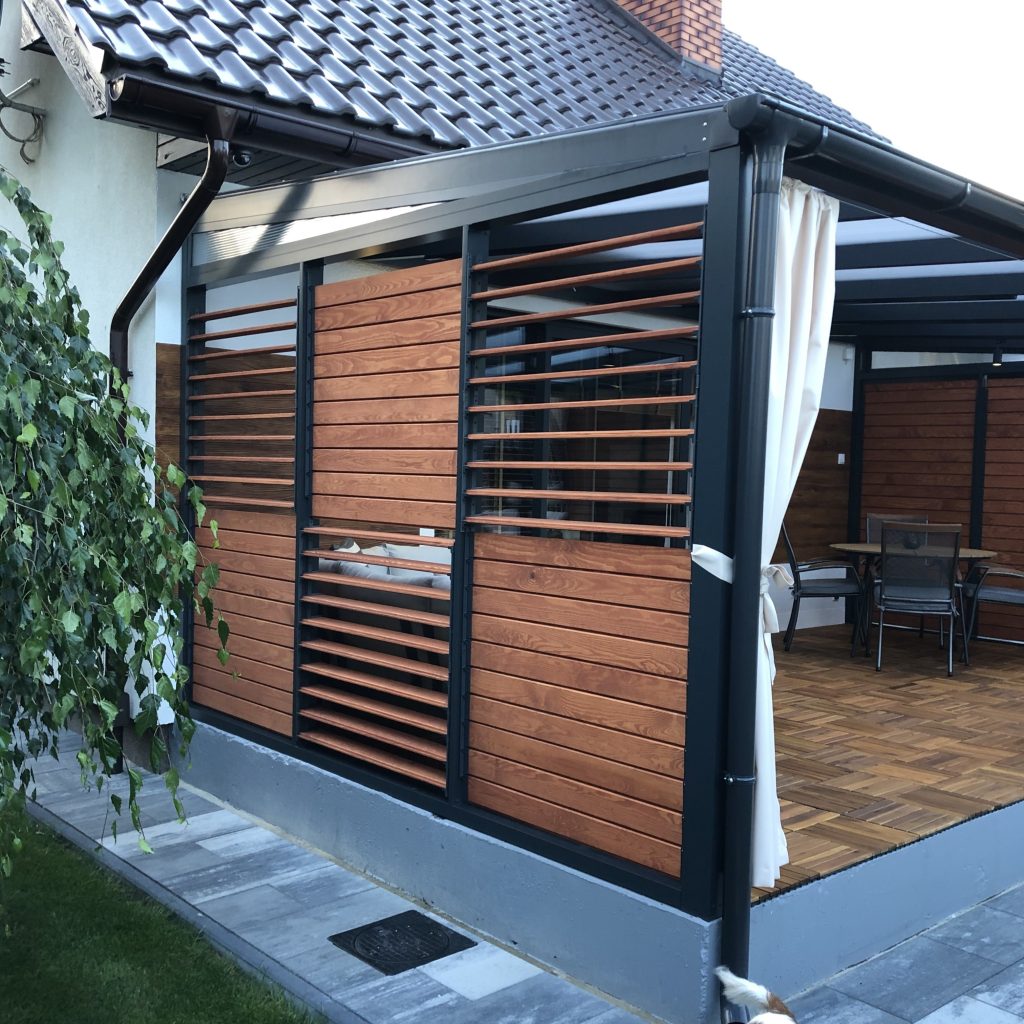 Zastanawiasz się, jak zabudować boki tarasu? Podpowiadamy, z czego ...